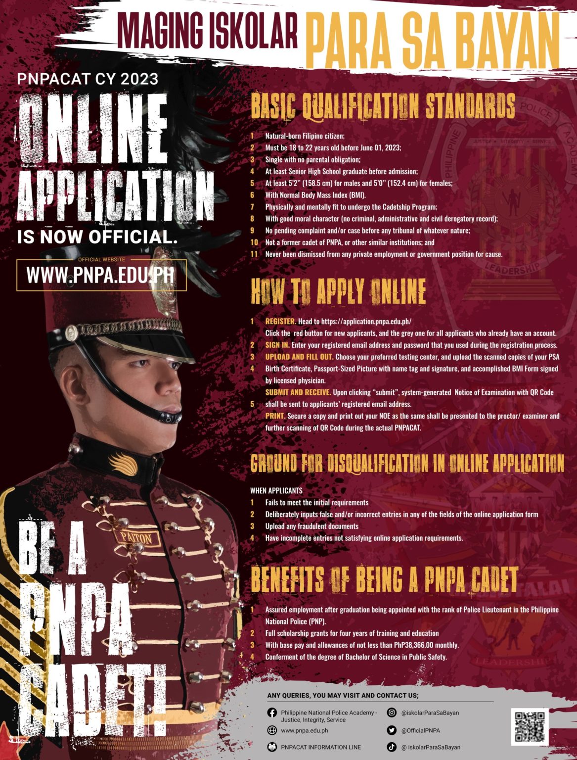 Admission - PNPA - PHILIPPINE NATIONAL POLICE ACADEMY